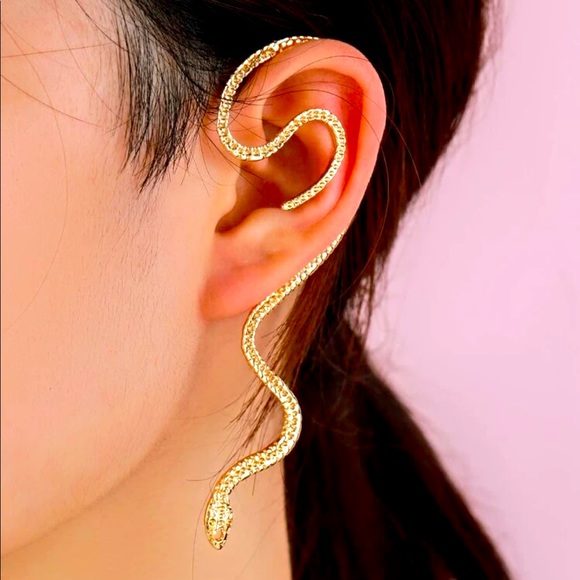 Jewelry | Gold Snake Ear Cuff | Poshmark